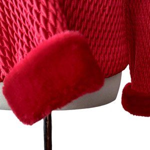 Samuel Dong | Jackets & Coats | Samuel Dong Womens Size S Red Quilted ...